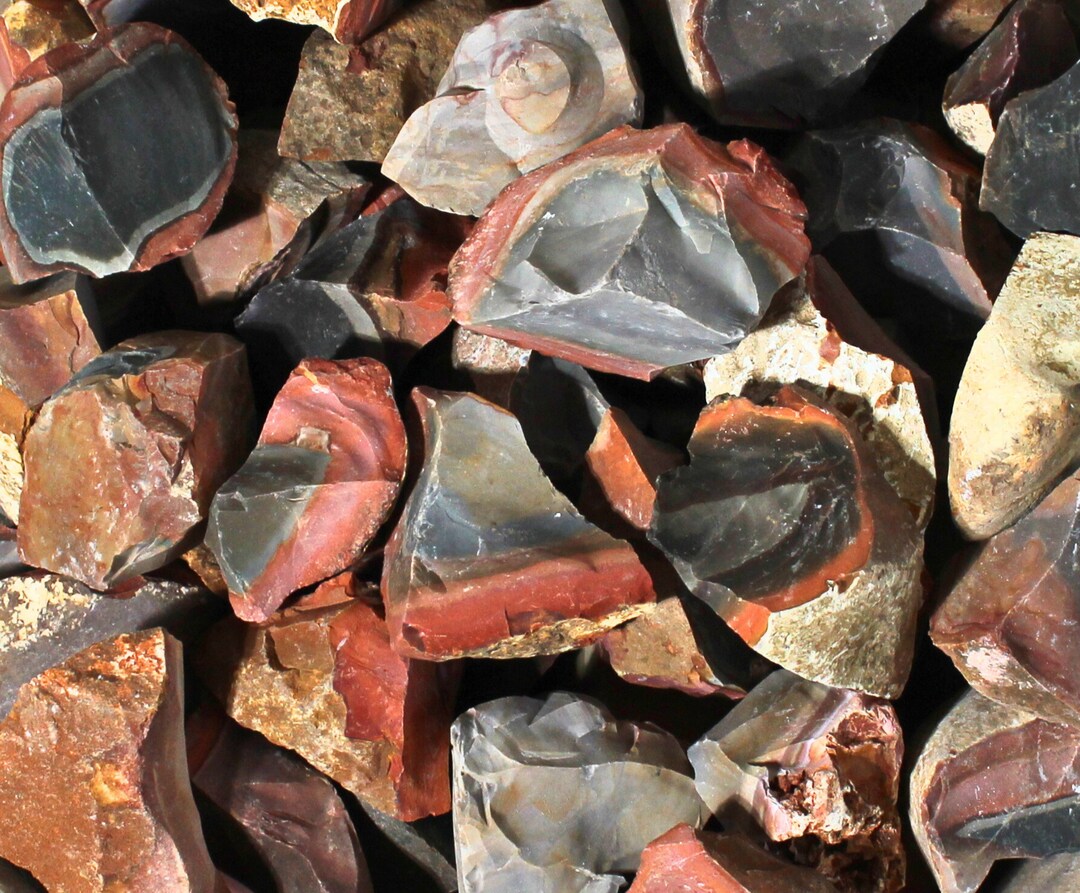 Polychrome Desert Jasper | Large Rough Jasper Rock for Tumbling | Size ...