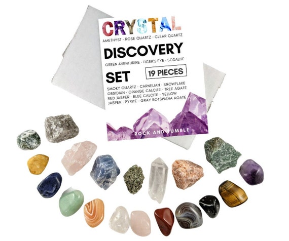 Let\u2019s Get Started Crystal Starter Kit Home Décor Rocks & Geodes ...