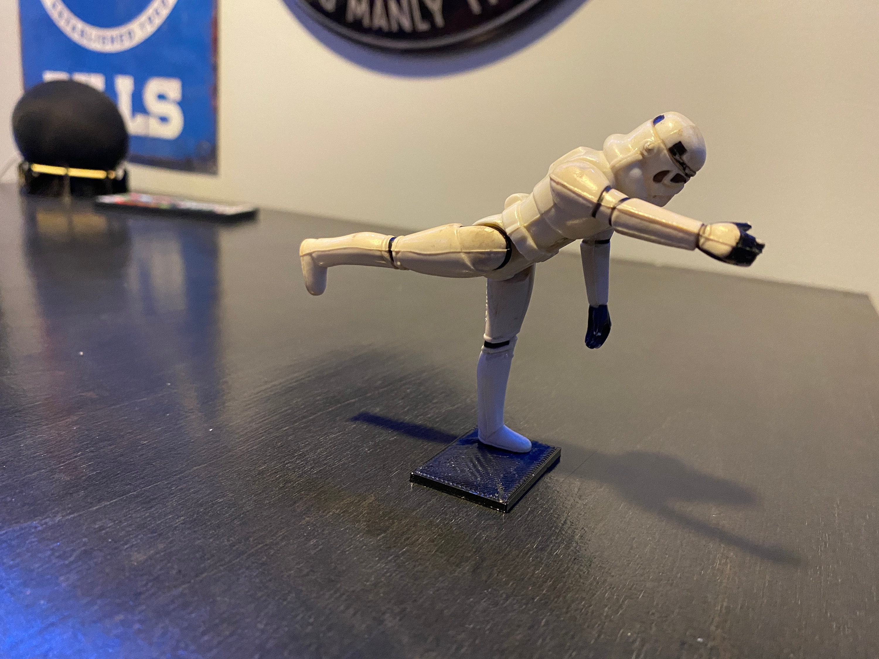 Action Figure Display Stand for 3.75 Inch Figures. 10 Count. Ideal for ...