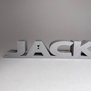 Custom 3D Printed Name Plate Personalized Nameplate Custom Name Plate ...