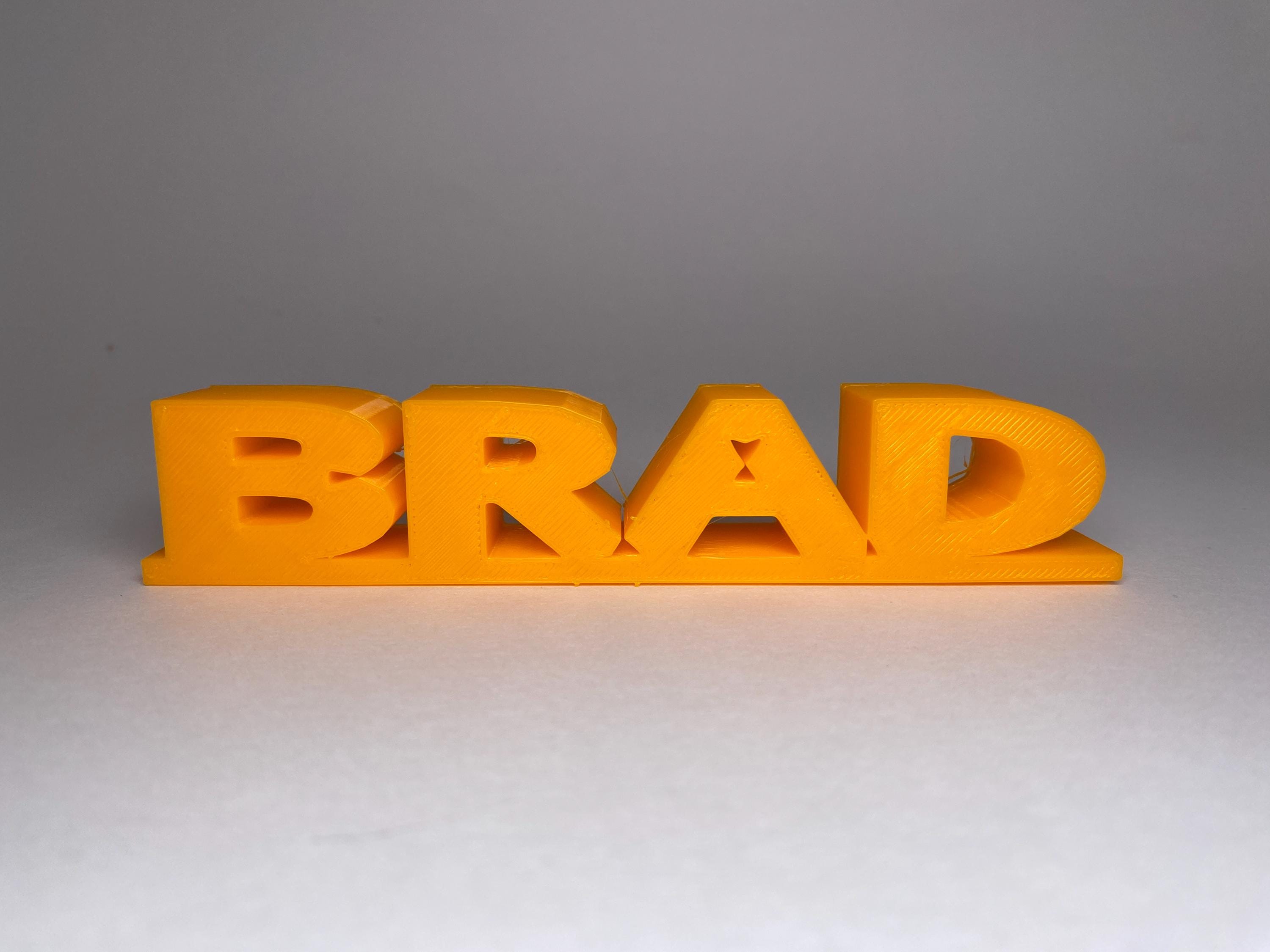 Custom 3D Printed Name Plate - Personalized Nameplate - Custom Name ...