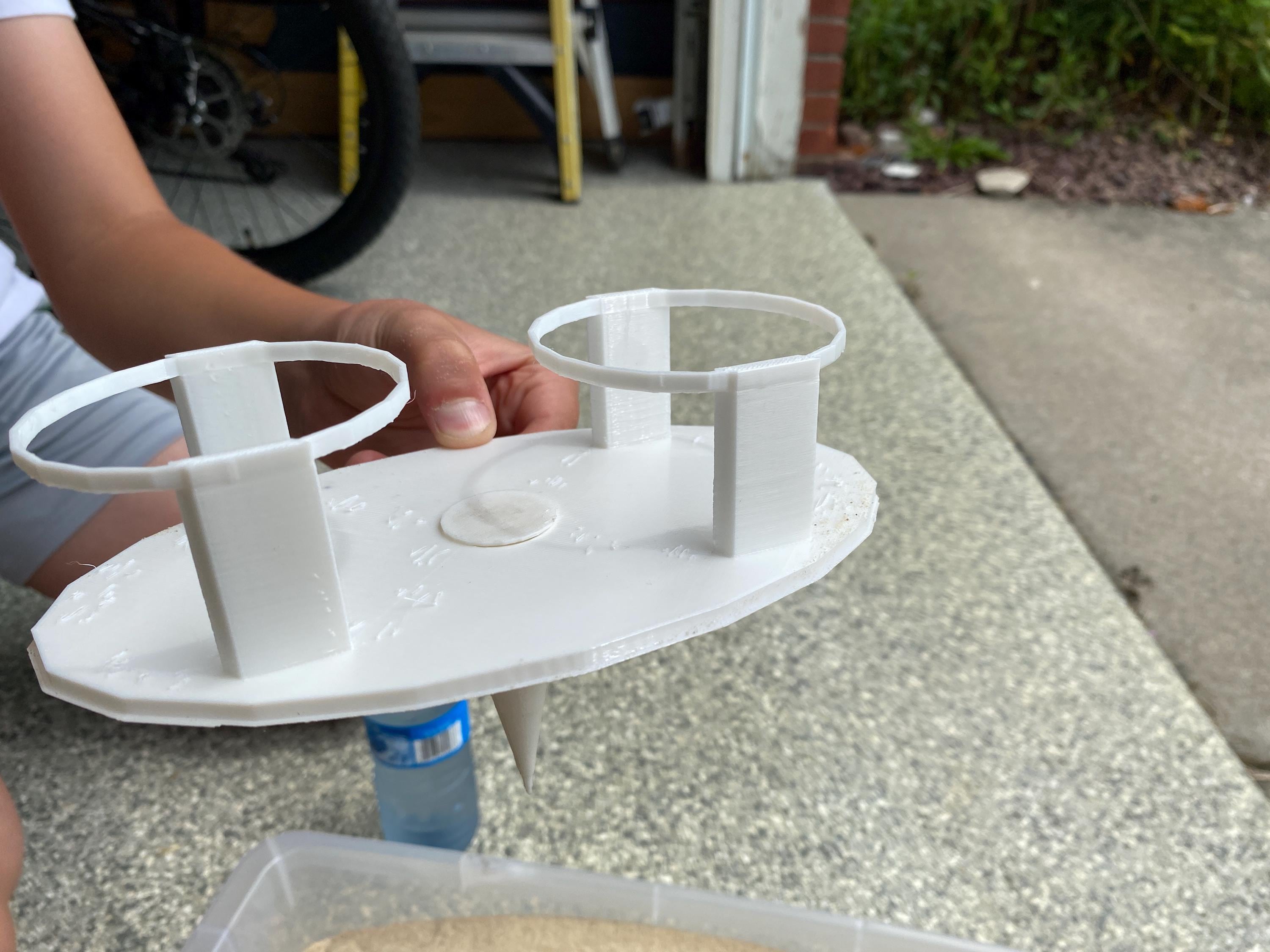 3D Print File - Beach Cup and Bottle Holder (STL Digital File) - Etsy