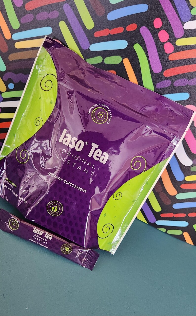 Total Life Changes - Instant Iaso Detox Tea - 25 Sachets - Original - Etsy