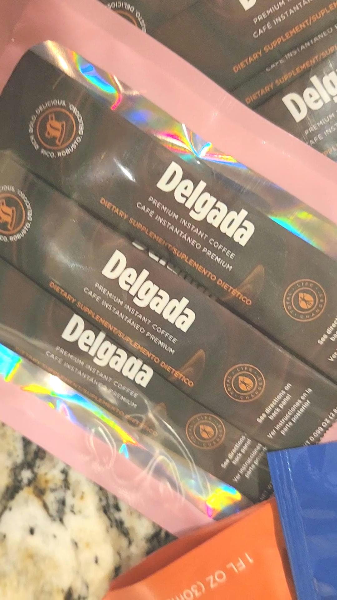 TLC - Delgada Instant Coffee - 5 Day Sample - 5 Sachets - Etsy