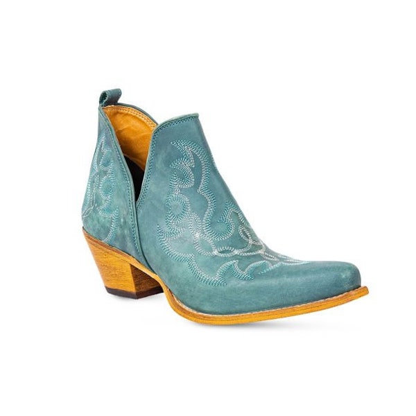 Turquoise Boots - Etsy