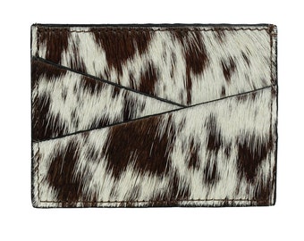 Cowhide Card Holder - Etsy