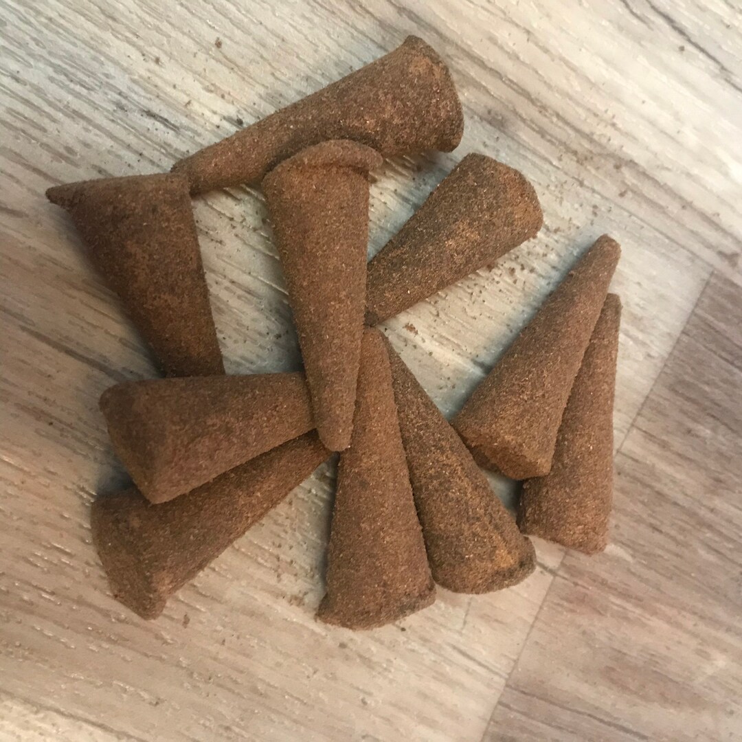 Cedar & Patchouli All Natural Holy Smoke Incense Large Cones Cone ...