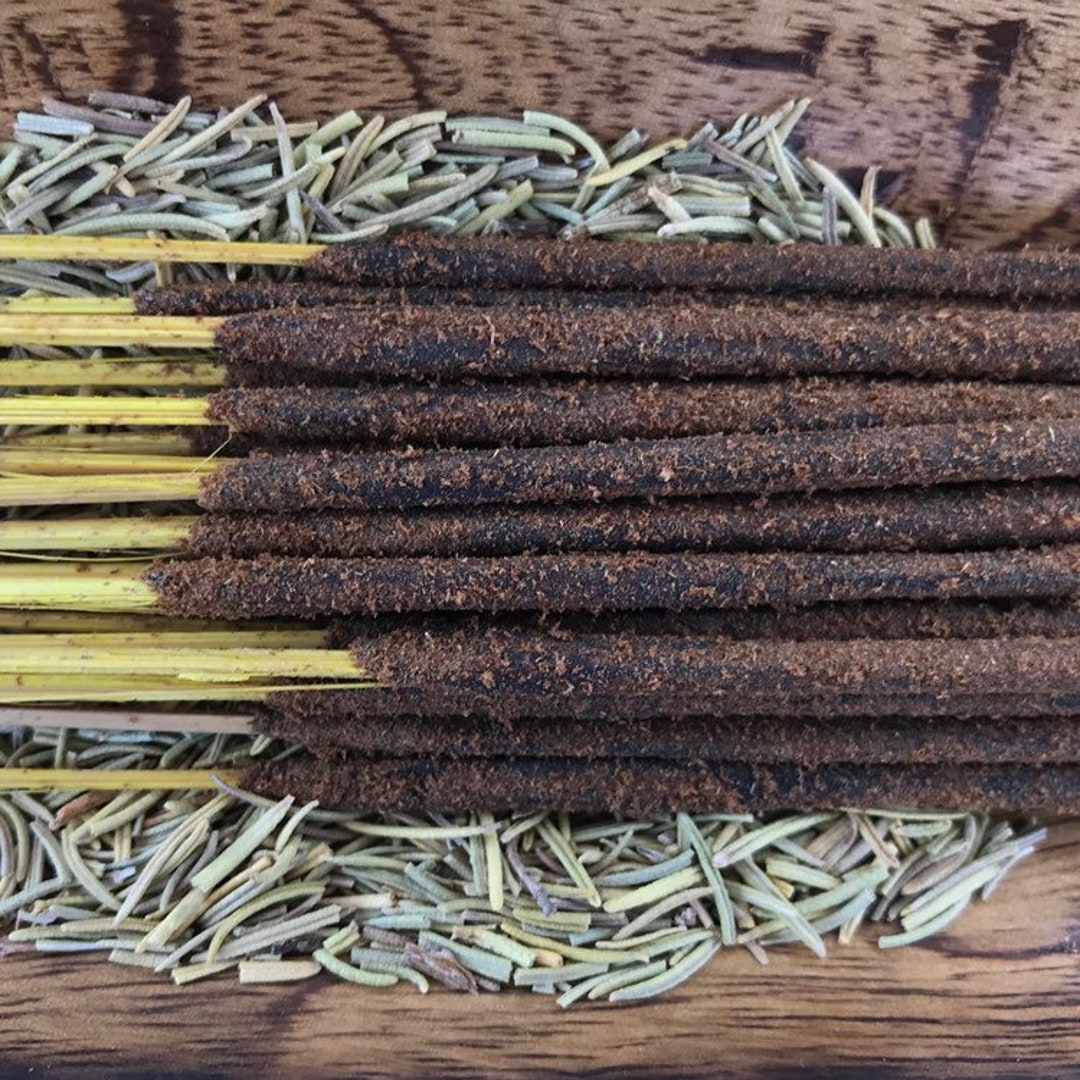 Rosemary 20 Incense Sticks | Holy Smoke All-natural Honey Resin ...