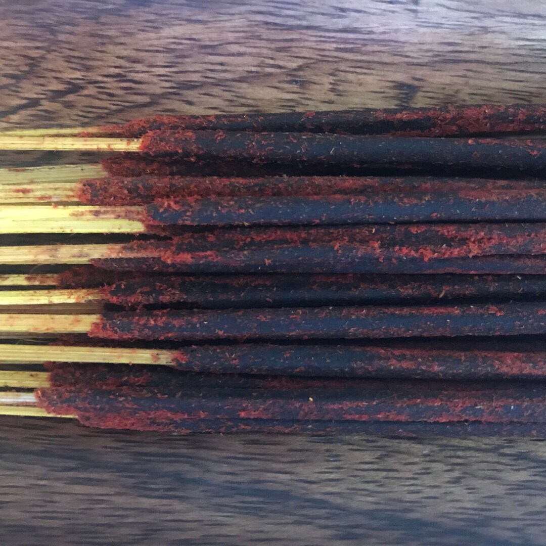 Amber 20 Incense Sticks Holy Smoke All-natural Honey Resin Incense - Etsy