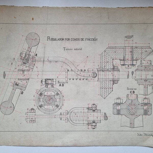 Technical Drawing - Etsy