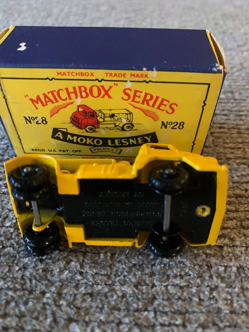 Match Box #28 Compressor Lorry, Made in England - Etsy