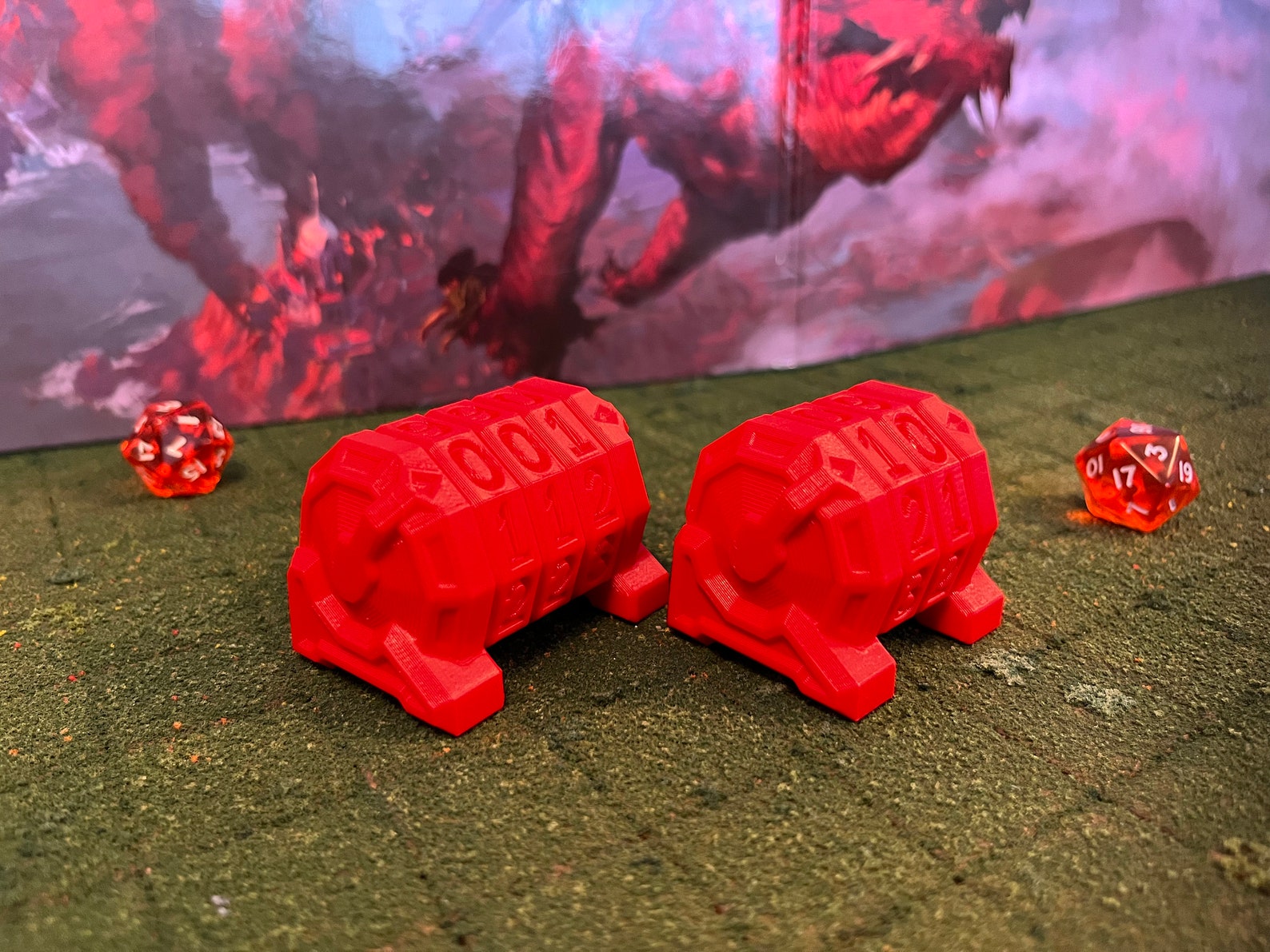 Health tracker/ HP counter for RPG's like D&D DnD - Etsy Nederland