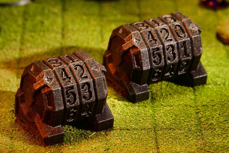 Health tracker/ HP counter, for RPG's like D&D, DnD, Dungeons and ...