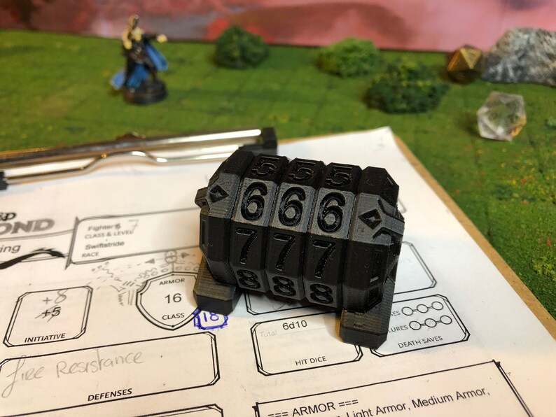 Health Tracker/ HP Counter for Rpg's Like D&D Dnd - Etsy