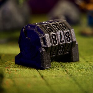 Health tracker/ HP counter, for RPG's like D&D, DnD, Dungeons and ...