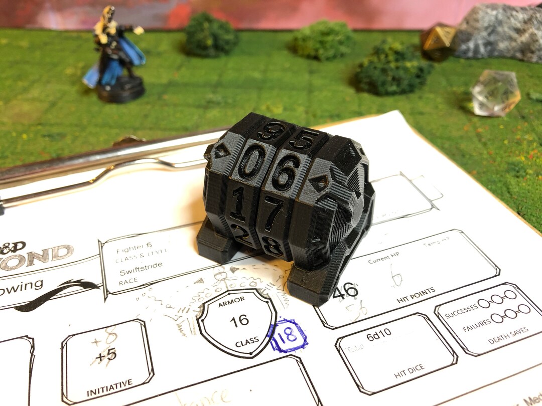 Health Tracker/ HP Counter, for Rpgs Like D&D, Dnd, Dungeons and ...