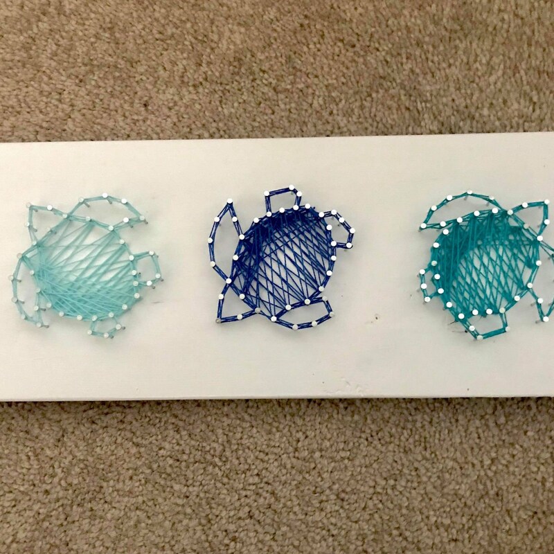 Turtle String Art - Etsy