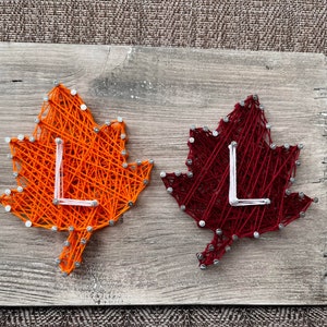FALL Leaves String Art, Fall Decor, Autum String Art, Autum Decor, Fall ...