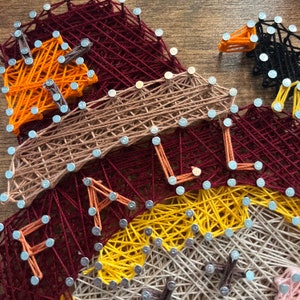 Fall Halloween Scarecrow String Art, Halloween Decor, Pumpkin Halloween ...