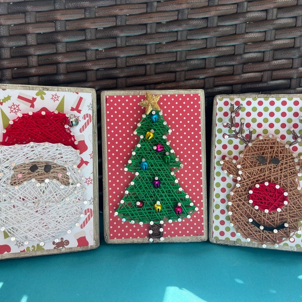 Christmas String Art - Etsy