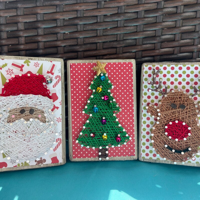 Christmas String Art - Etsy