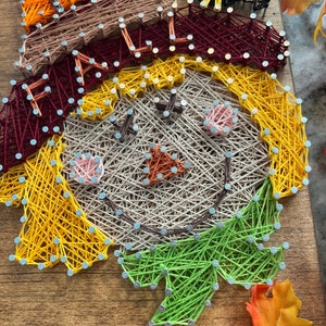 Fall Halloween Scarecrow String Art, Halloween Decor, Pumpkin Halloween ...