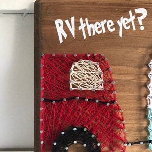 Made to Order: RV There Yet? Vintage Rv Retro Camper Sign, Rv Decor ...