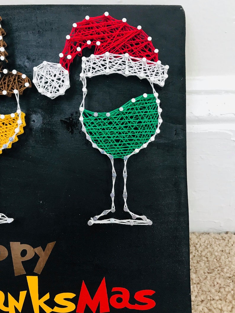 Happy Hallo-Thanks-Mas Decor Halloween Wine Decor Pilgrim | Etsy