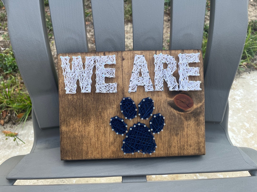 WE ARE Penn State String Art, Penn State Decor, PSU Sign, Penn State ...