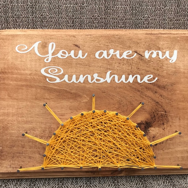 Sun String Art - Etsy