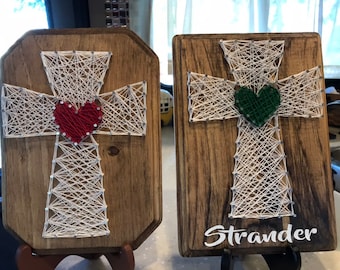 Cross String Art - Etsy