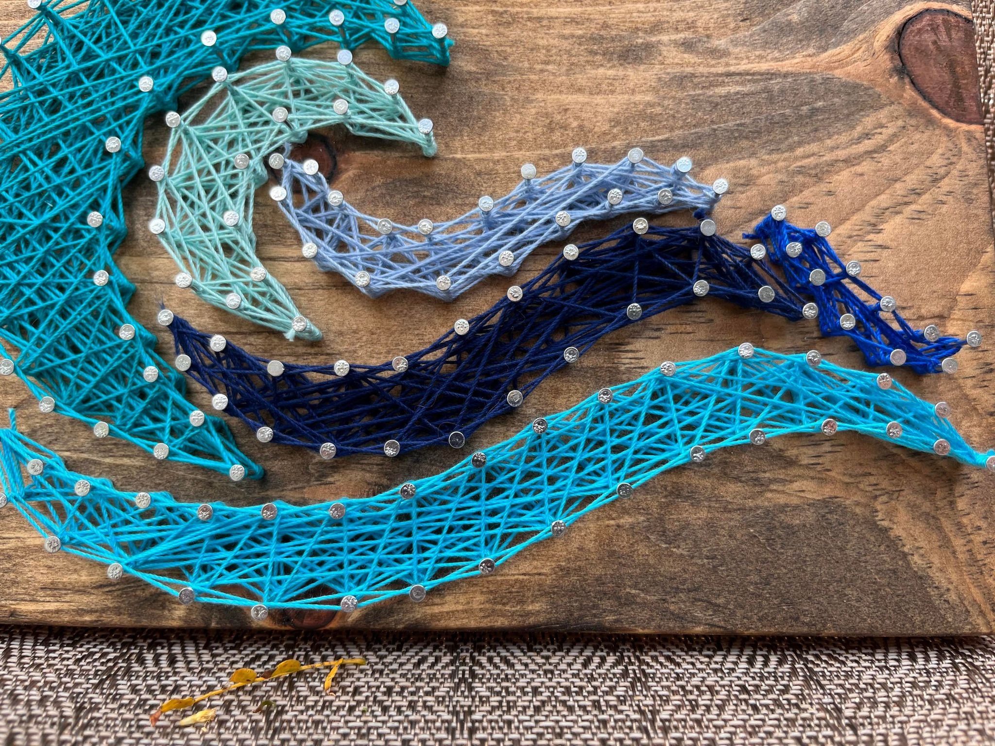 NEW DESIGN: Waves String Art Beach String Art Waves Decor - Etsy Canada