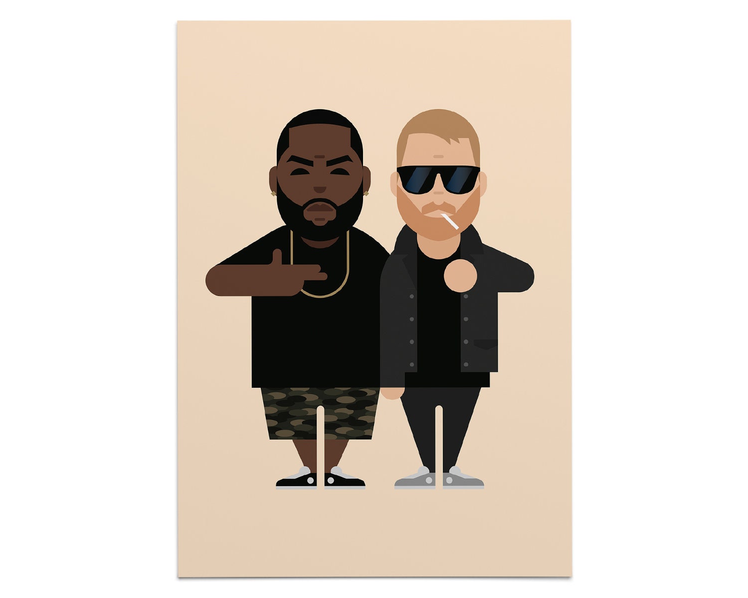 Run the Jewels Digital Print RTJ Hip Hop Poster Hip Hop Art Hip Hop ...