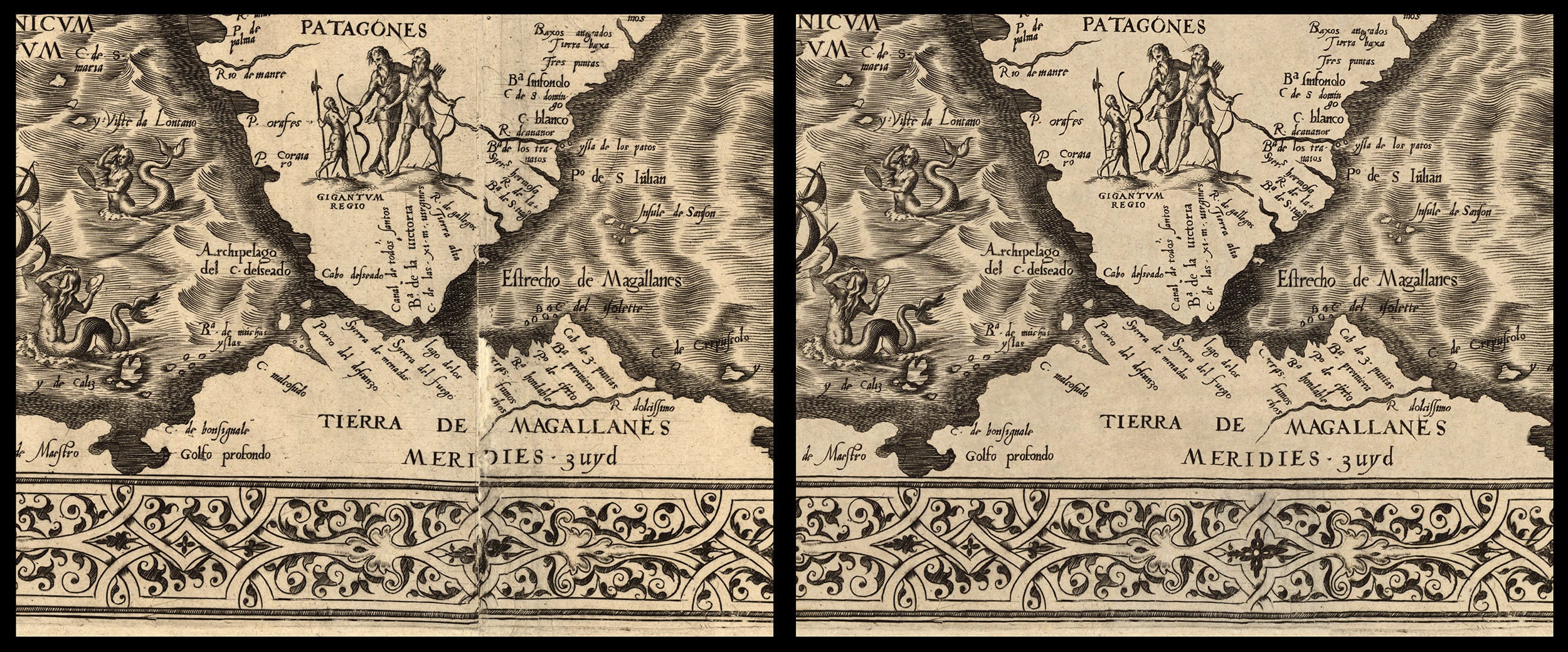 Americas 1562 Vintage Map - Etsy