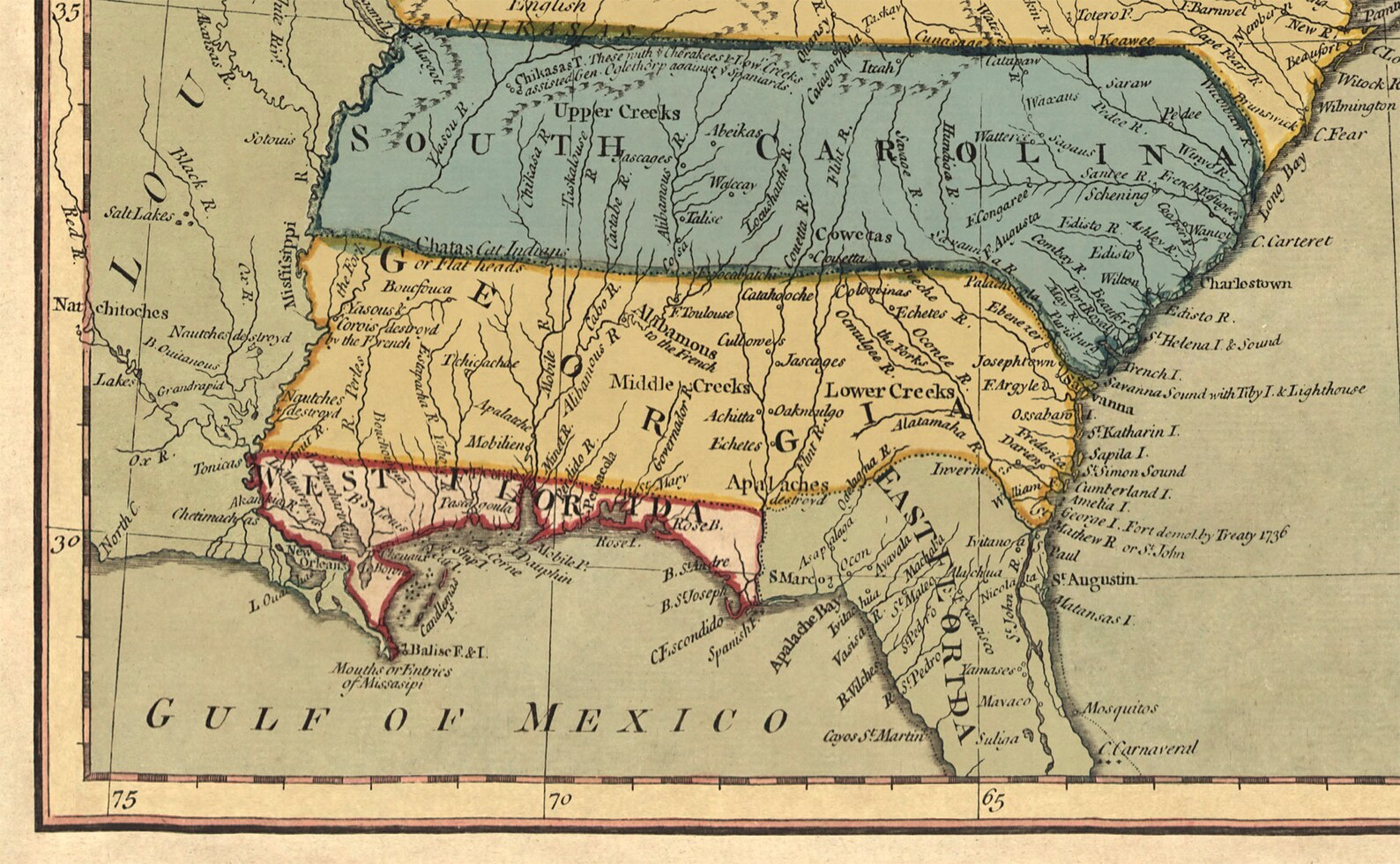 North America 1771 Vintage Map - Etsy