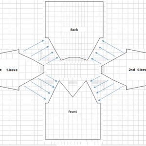 Knitting Machine Patterns Simple Raglan Sleeves Sweater PDF Unique ...