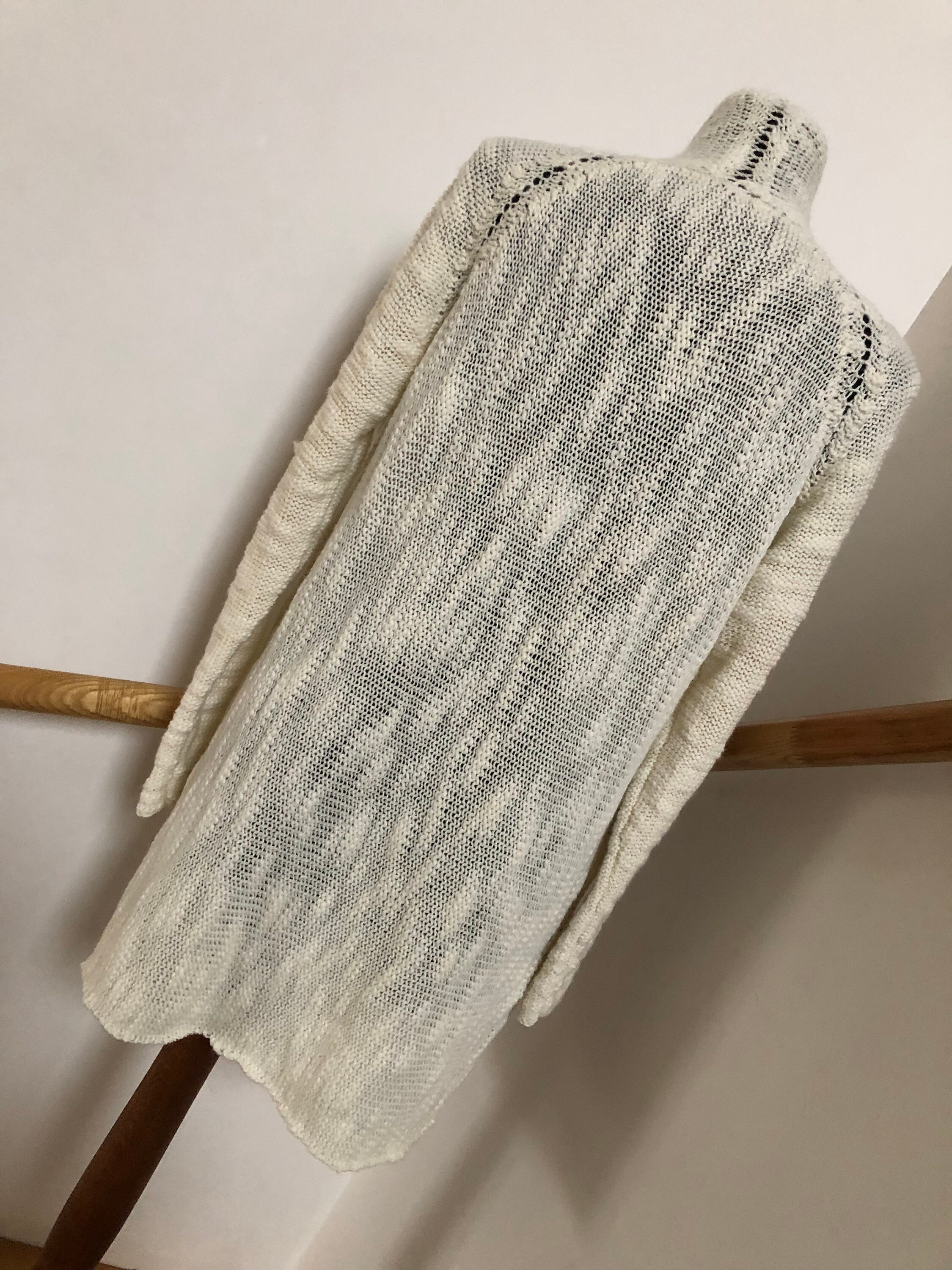 Bulky Knitting Machine PDF Pattern Cardigan Aria Unique Seams Video ...