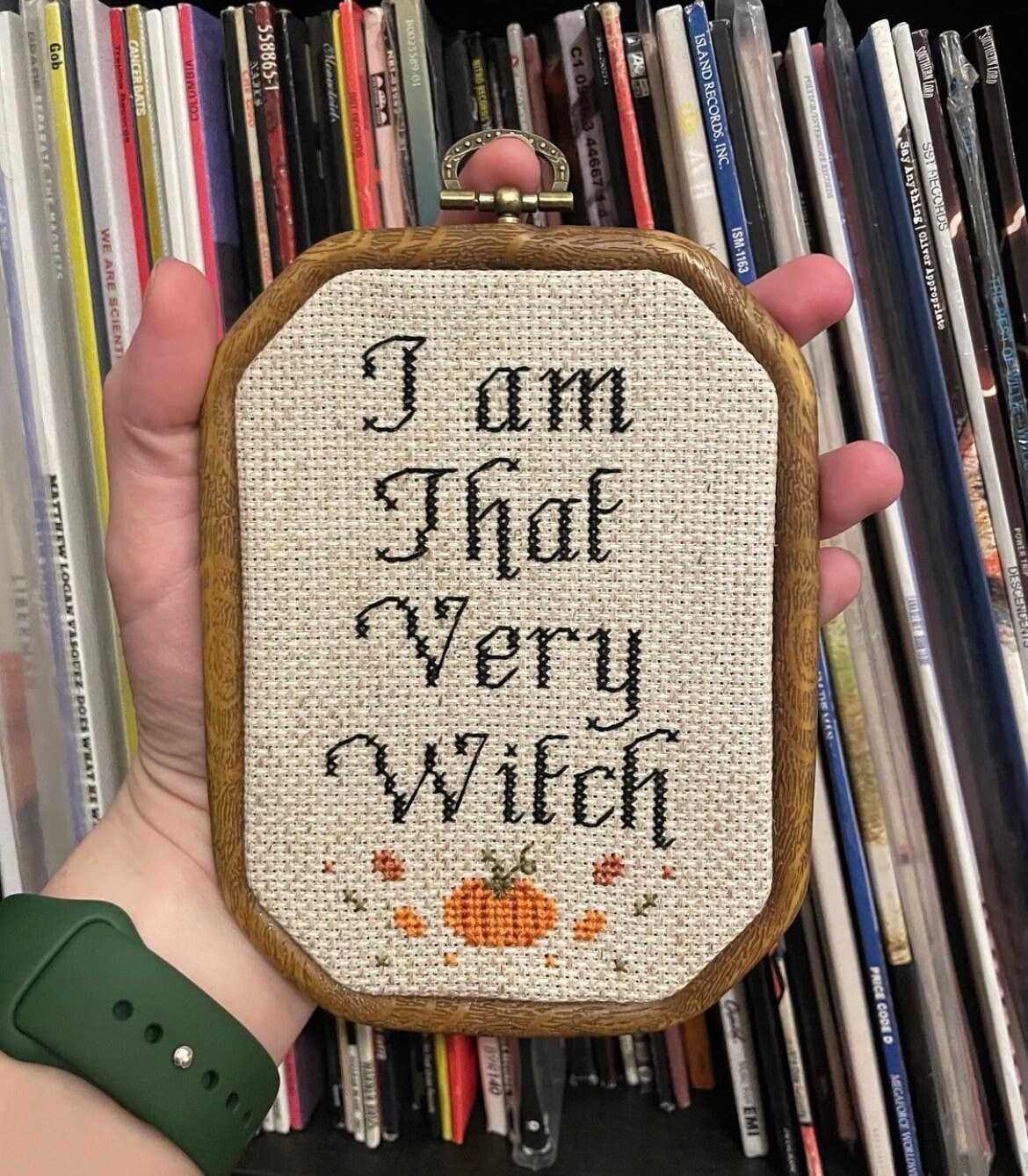 The Witch Cross Stitch - Etsy