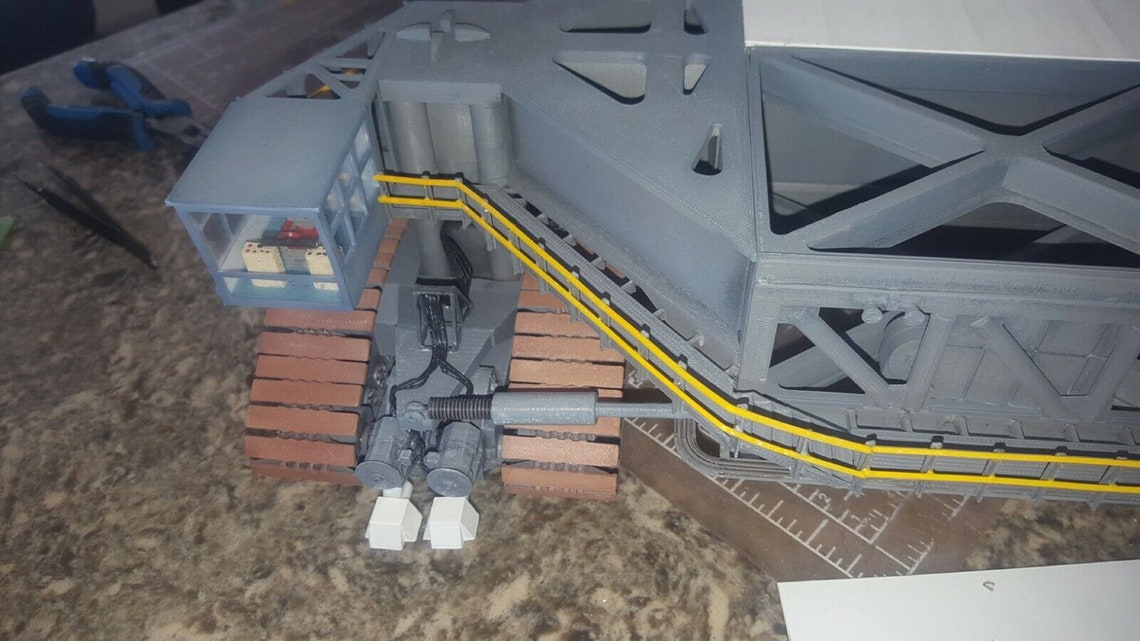 3d Printed NASA Crawler Transporter 1:72 - Etsy