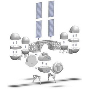 3d Printed Dynetics Lunar Lander 1:48 - Etsy