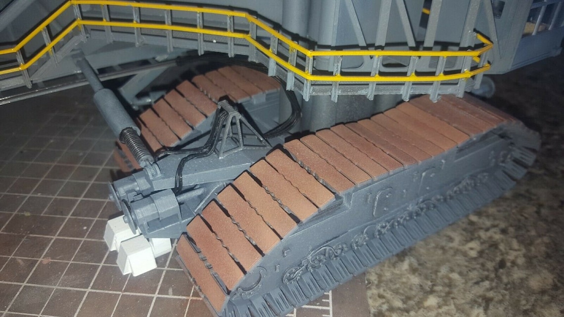 3d Printed NASA Crawler Transporter 1:72 - Etsy