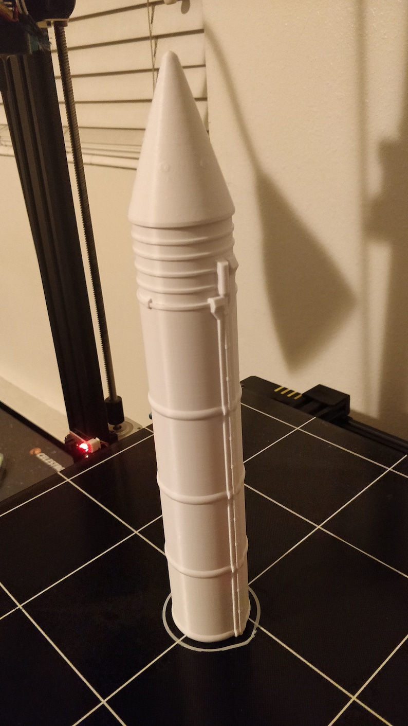 3d Printed NASA Space Launch System, SLS Rocket, Artemis 1/82 Scale - Etsy