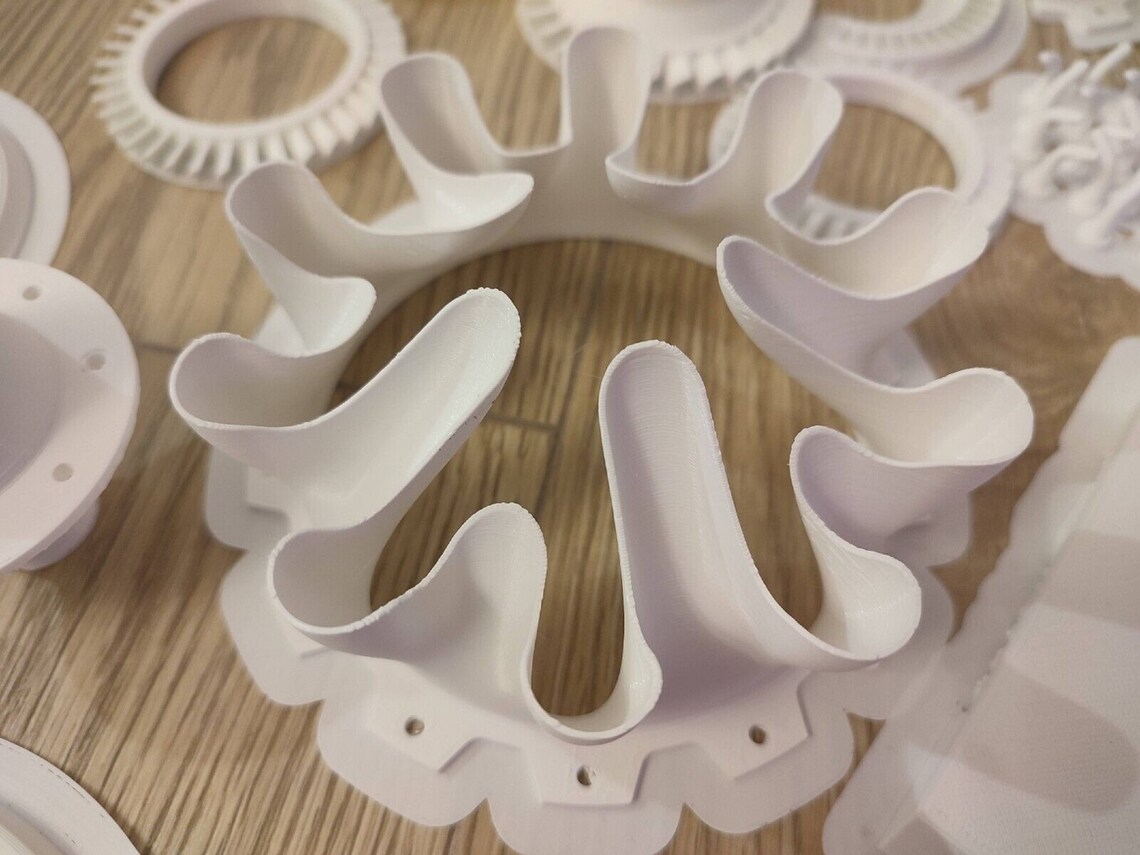 3d Printed Jet Engine, Fan Diameter 180mm - Etsy