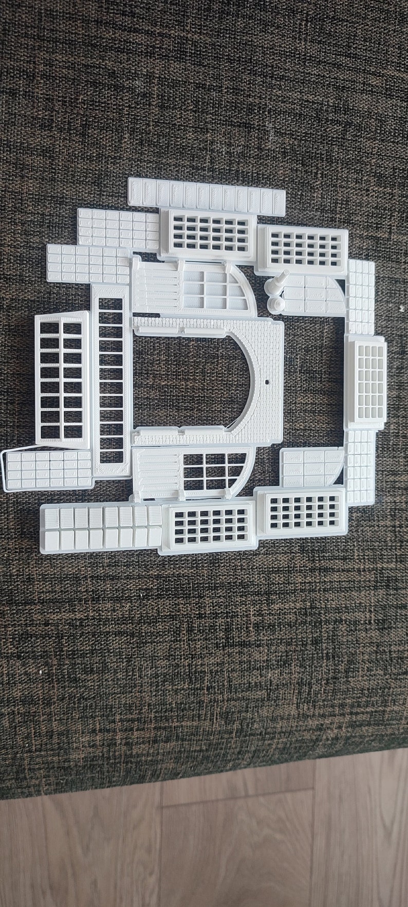 3d Printed Train, Railway Depot, Roundhouse With 4 Stalls, HO SCALE - Etsy