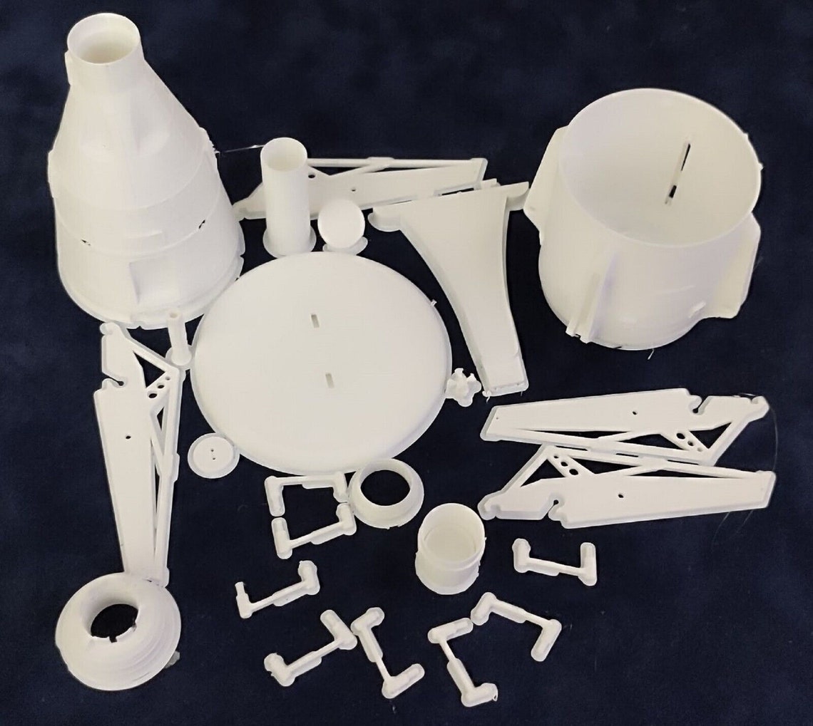 3d Printed Gemini Lunar Lander 1/10 - Etsy