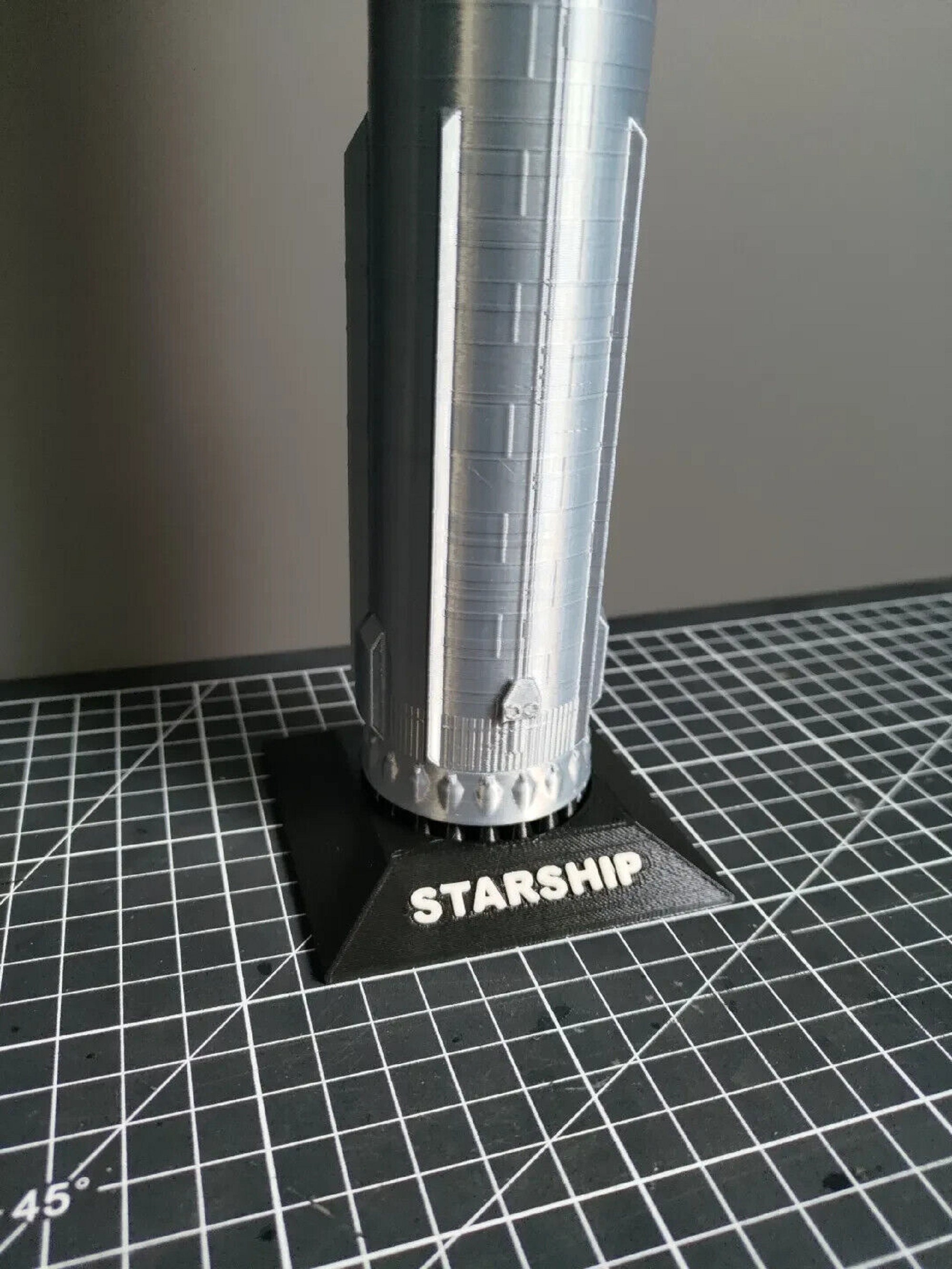 3d Printed Spacex Starship Spacecraft and Super Heavy Rocket 1/100 - Etsy