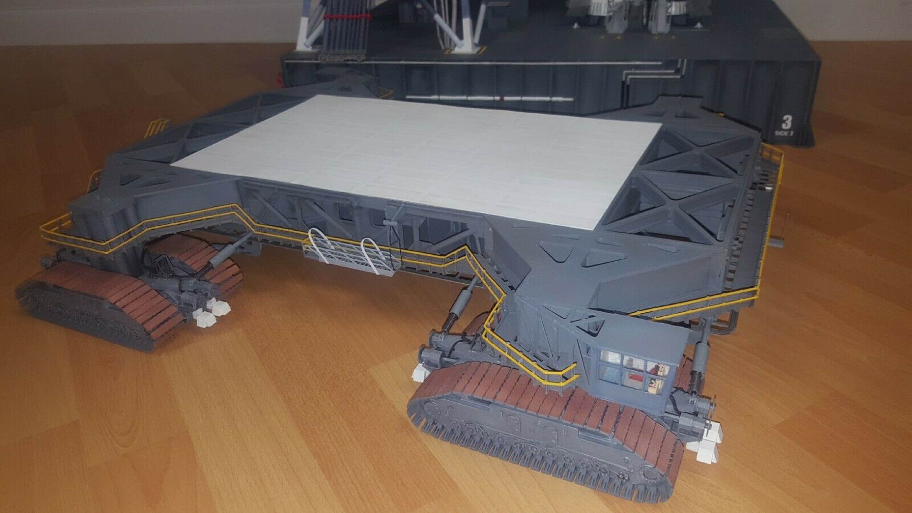 3d Printed NASA Crawler Transporter 1:72 - Etsy