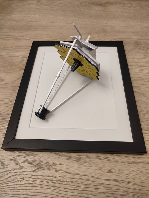 3d Printed James Webb Space Telescope Mirror With Frame | Etsy