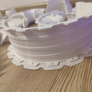 3d Printed Jet Engine, Fan Diameter 180mm - Etsy