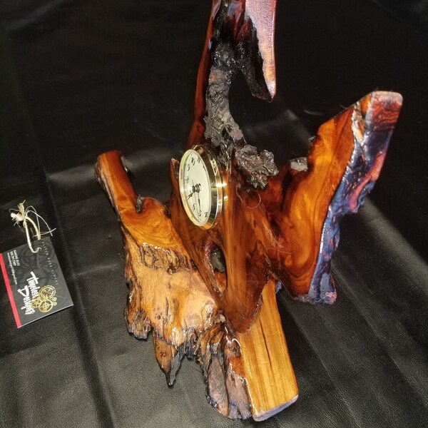 Exotic Wood Clock - Etsy